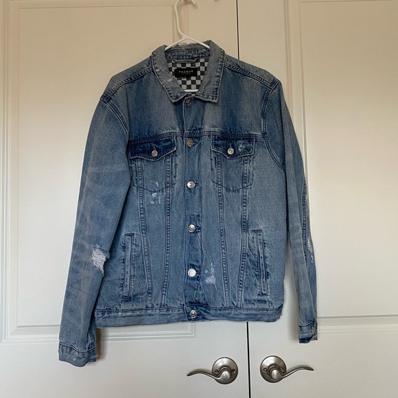 PacSun | Jackets & Coats | Mens Pacsun Denim Jacket With Light Distress ...